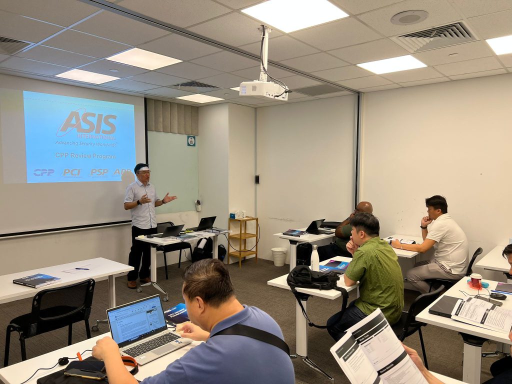 𝐀𝐒𝐈𝐒 𝐒𝐢𝐧𝐠𝐚𝐩𝐨𝐫𝐞 𝐂𝐡𝐚𝐩𝐭𝐞𝐫 – 4 𝐃𝐚𝐲 𝐂𝐏𝐏 𝐑𝐞𝐯𝐢𝐞𝐰 𝐂𝐨𝐮𝐫𝐬𝐞 𝐁𝐞𝐠𝐢𝐧𝐬 𝐓𝐨𝐝𝐚𝐲! - ASIS International (Singapore ...